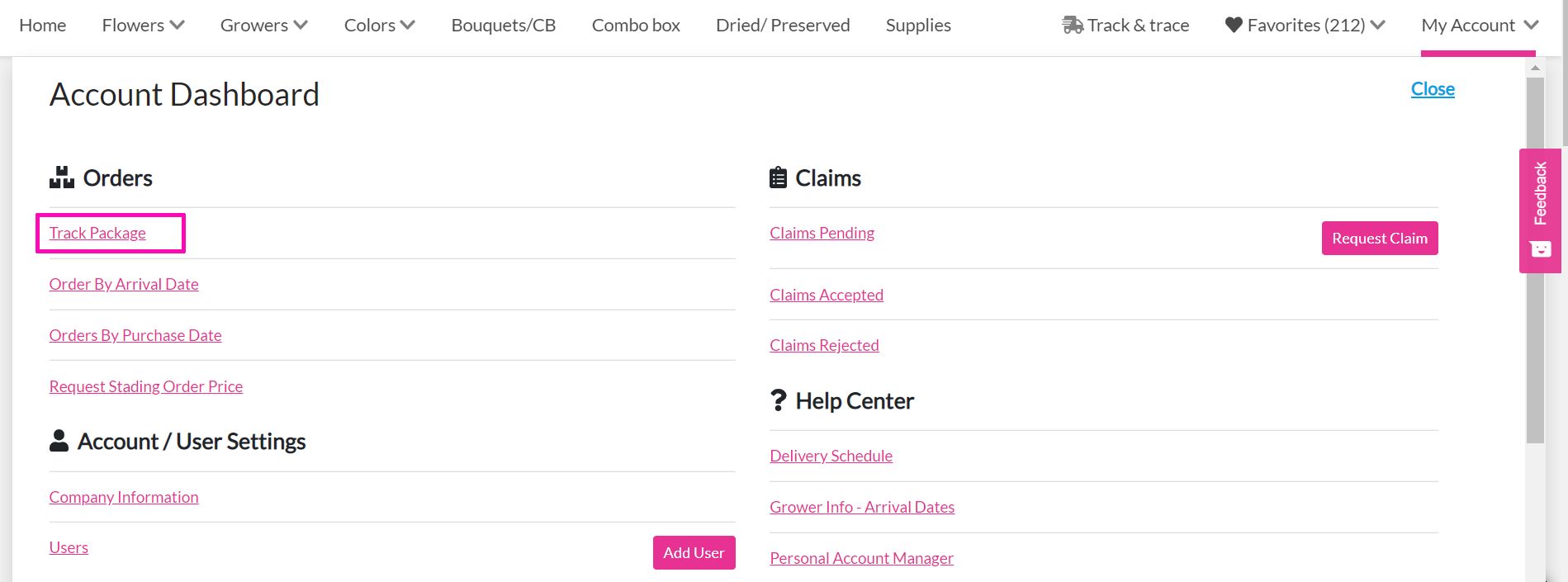 How can I track my package?